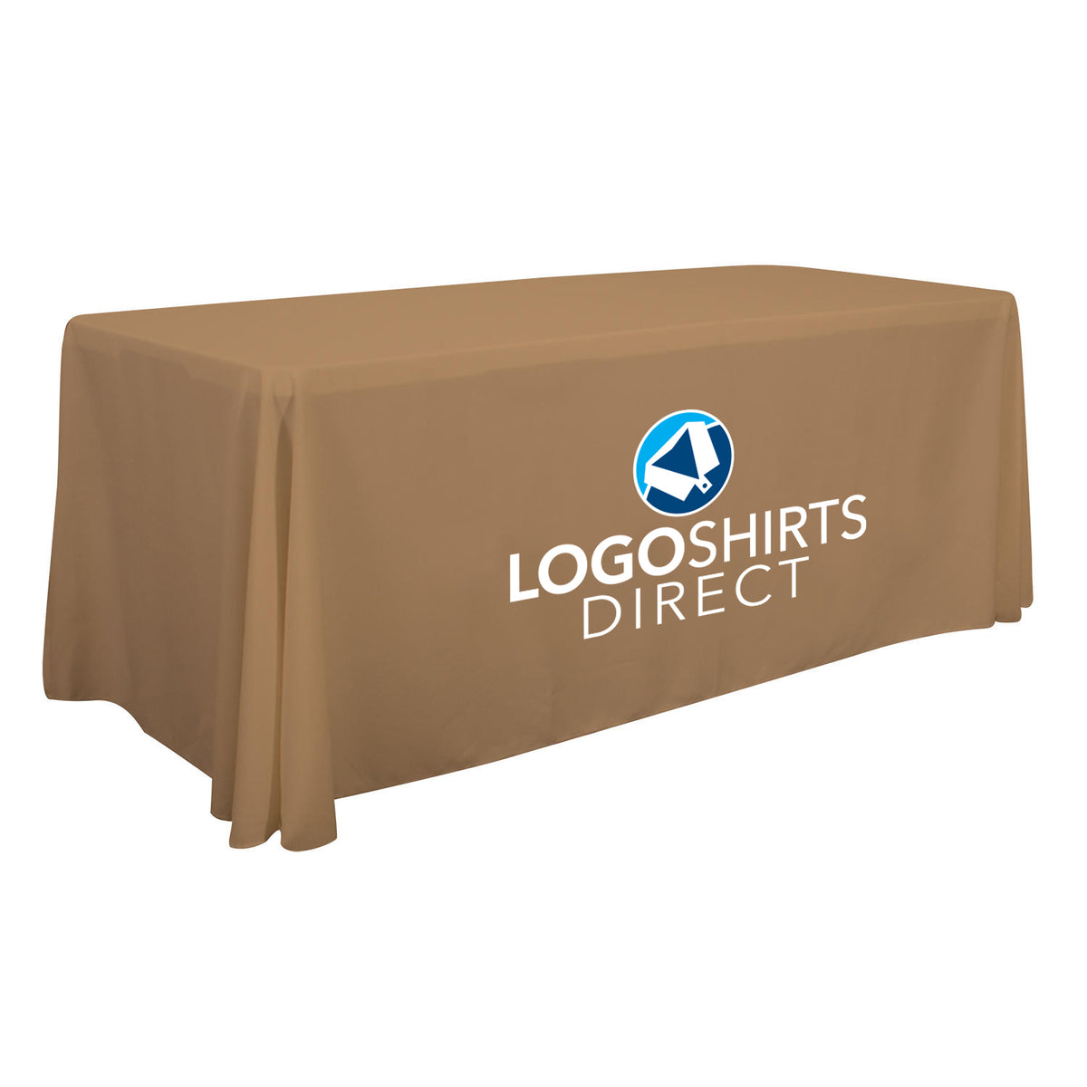 6' Economy Custom Logo Table Runner - Logo Shirts Direct